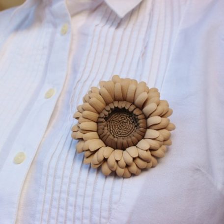 Leather gerbera flower tutorial (.pdf) - PresentPerfect Creations | ART ...