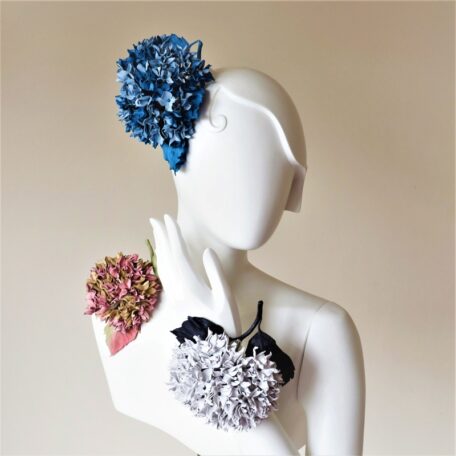 Leather Hydrangea tutorial + BONUS - PresentPerfect Creations | ART ...