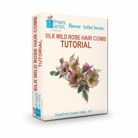 Silk wild rose tutorial - PresentPerfect Creations | ART FLOWERS ...