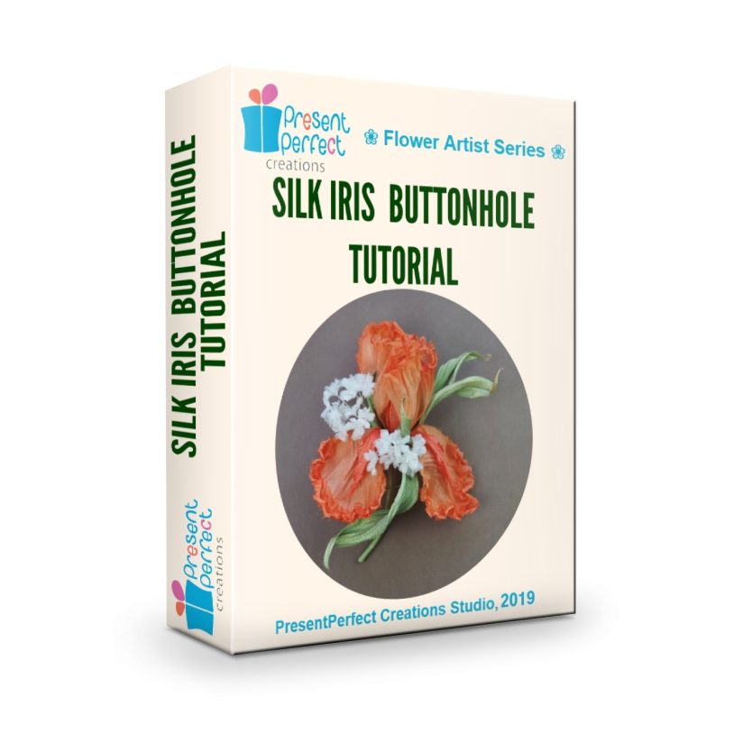 Silk Iris Buttonhole Tutorial + BONUS - PresentPerfect Creations | ART ...