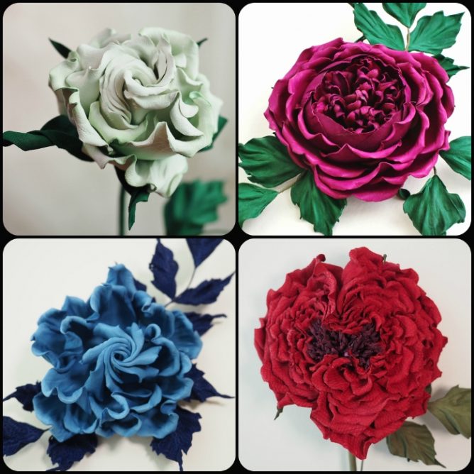 4 for the price of 3 leather ROSE tutorial bundle - PresentPerfect ...