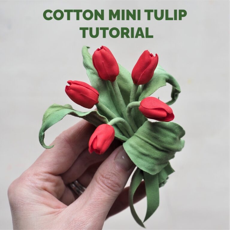 NEW - Cotton Mini Tulip Tutorial - PresentPerfect Creations | ART ...