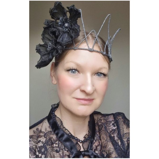 Black Crown with Rambling Wild Roses - PresentPerfect Creations | ART ...