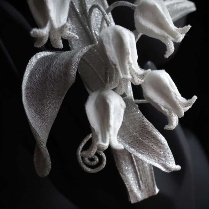 Velvet snow bells flower brooch - PresentPerfect Creations | ART ...